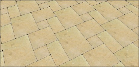 Modular stone floor, modular floors. - La Pietra Taurina