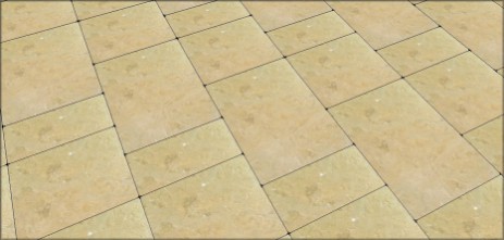 Modular stone floor, modular floors. - La Pietra Taurina